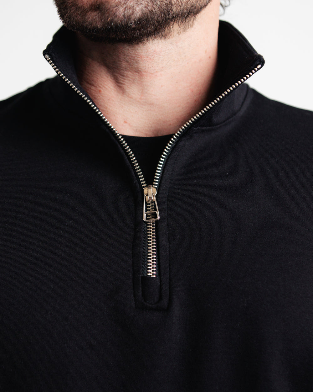 Suéter Zip-Neck