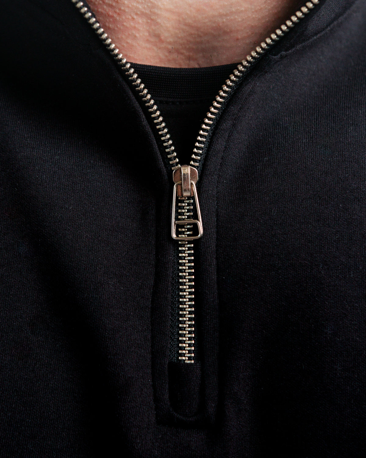 Suéter Zip-Neck